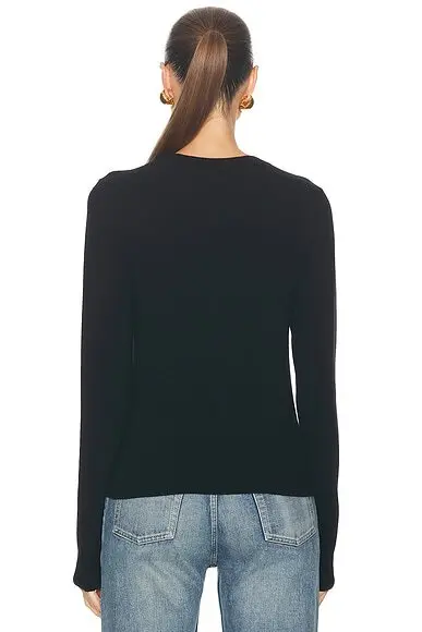 Saint Laurent Scoop Neck Sweater