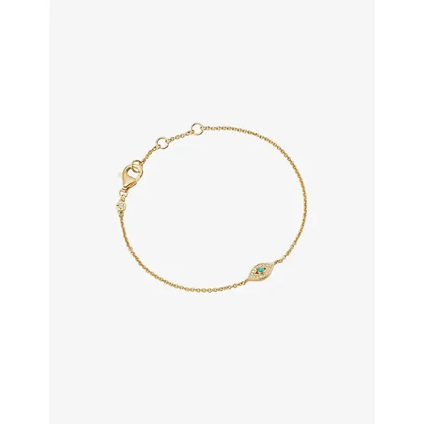 Astley Clarke Biography Evil Eye Vermeil Bracelet - Yellow Gold Vermeil