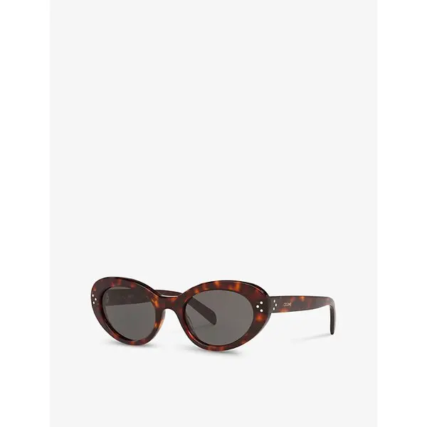 Celine Cl40193i Cat-eye Tortoiseshell Sunglasses