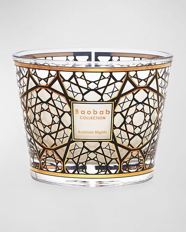 BAOBAB COLLECTION Arabian Nights 4-wick Max 10 Candle, 45.8 Oz - Black & Gold