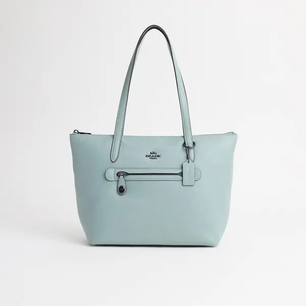 COACH Restored Taylor Tote - Sage/pewter