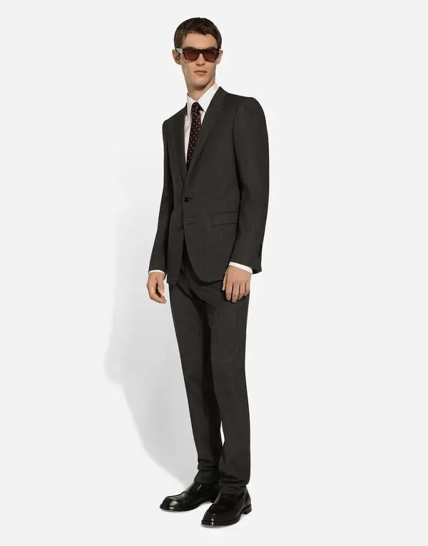 Dolce & Gabbana Striped Poplin Martini-fit Shirt - Multicolor