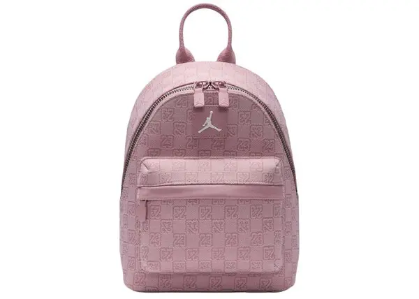 JORDAN Monogram Mini Backpack - Pink Glaze