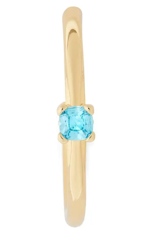 Kate Spade New York Cubic Zirconia Hoop Earrings - Aqua Multi