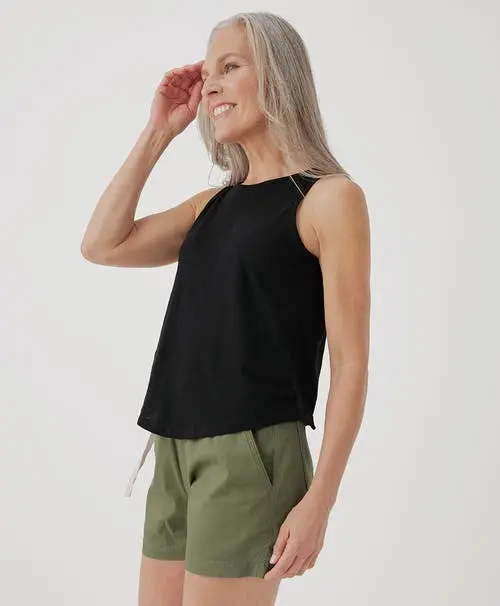 PACT Organic Featherweight Slub Reversible Tank