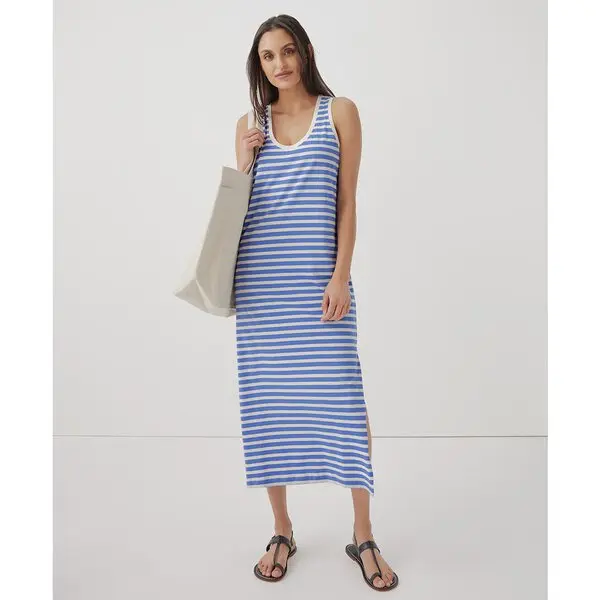 PACT Organic Softspun Tank Midi Dress