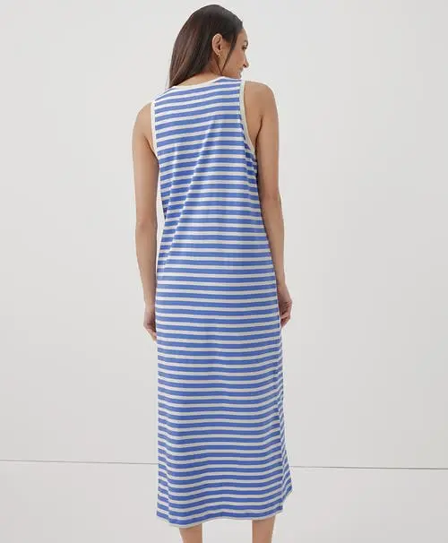 PACT Organic Softspun Tank Midi Dress