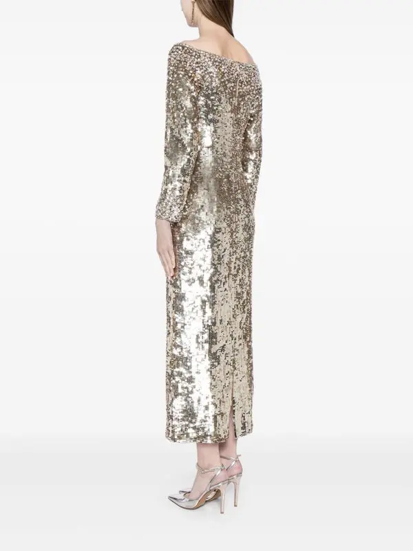 Jenny Packham Ballroom Blitz Sequined Midi Dress