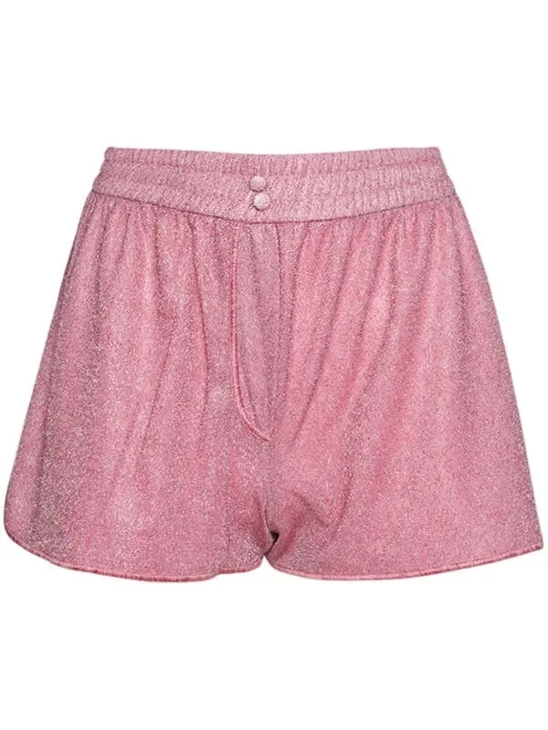 Oseree Lumiere Lurex Shorts