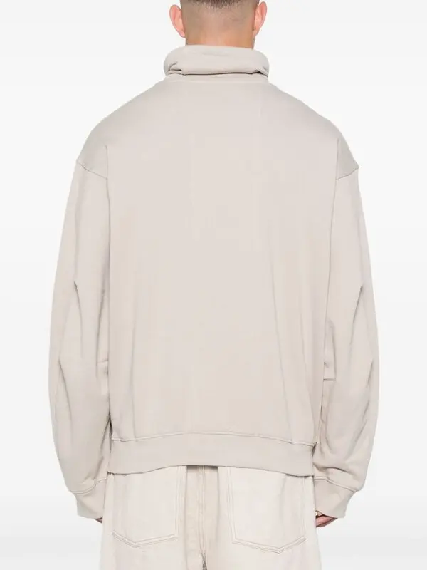 Helmut Lang Funnel-neck Sweatshirt - Grey