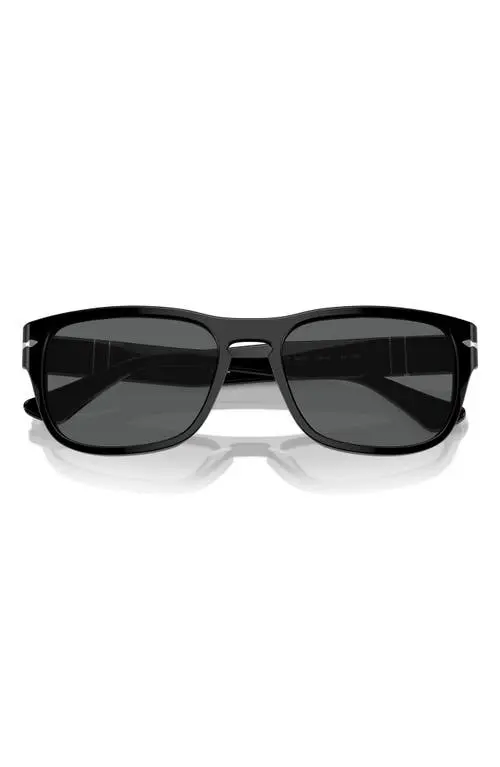 Persol 55mm Pillow Sunglasses - Black