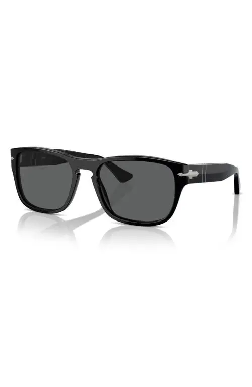 Persol 55mm Pillow Sunglasses - Black