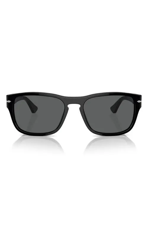 Persol 55mm Pillow Sunglasses - Black