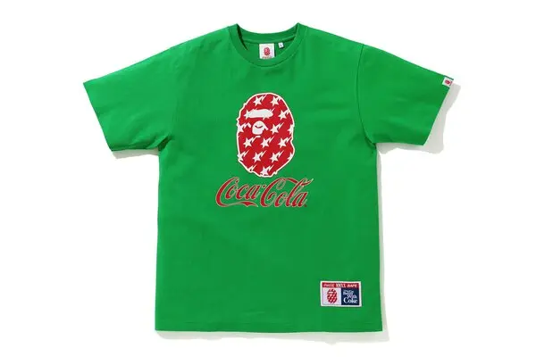 A BATHING APE X Coca Cola Tee Shirt - Green