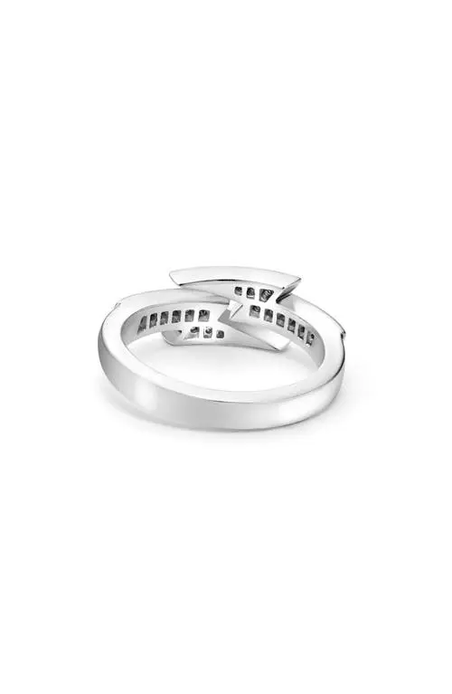 Lagos Caviar Spark Lightning Bolt Diamond Ring