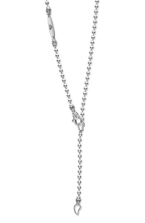 Lagos Interlocking Circle Pendant Necklace