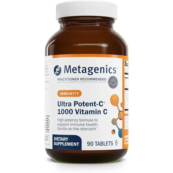 METAGENICS Ultra Potent-c 1000 90 Tablets - One-color