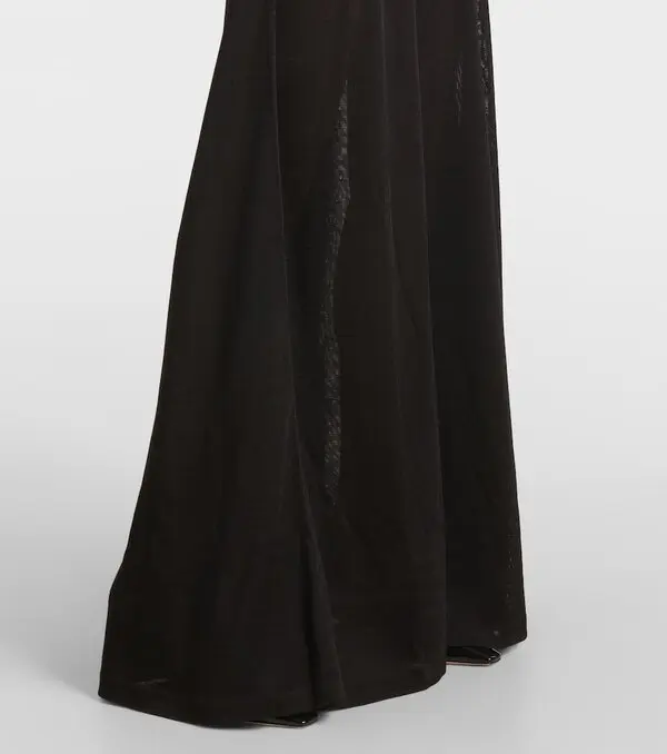 TOM FORD Knitted Polo Maxi Dress