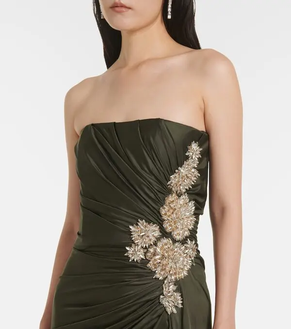 Costarellos Elettra Embellished Gown