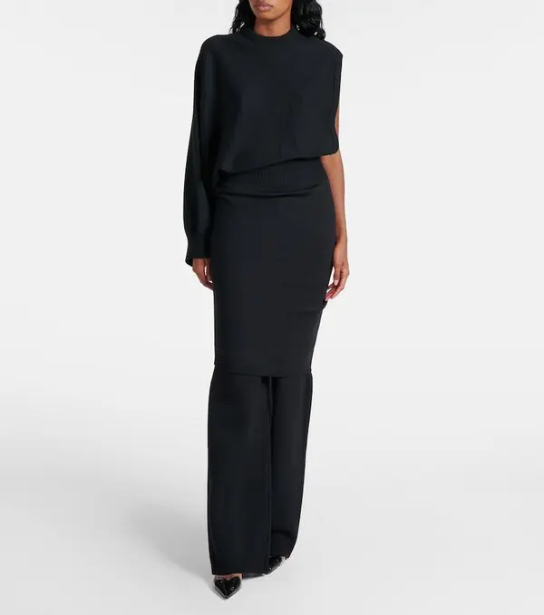 Alaïa Wool Sweater - Black