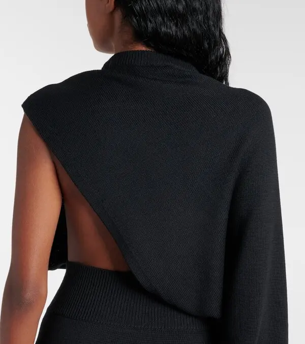 Alaïa Wool Sweater - Black