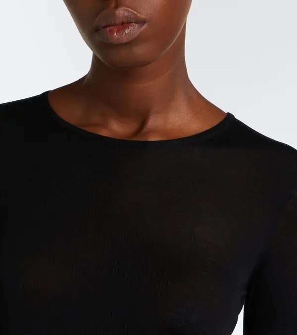 Alaïa Wool Sweater - Black