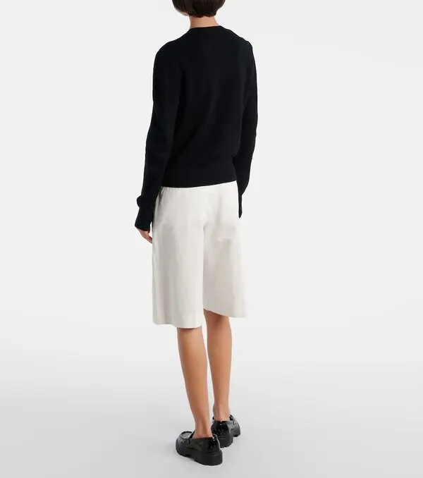 AMI Paris De Coeur Merino Wool Sweater
