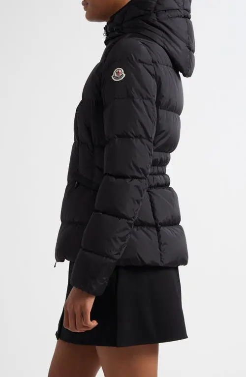 Moncler Avoce Hooded Down Jacket - Black/black