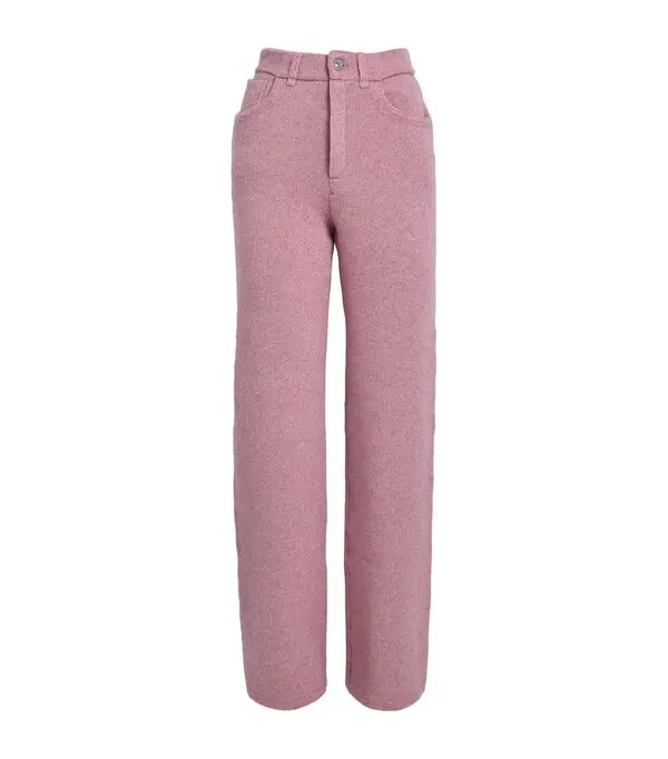 BARRIE Cashmere-cotton Trousers