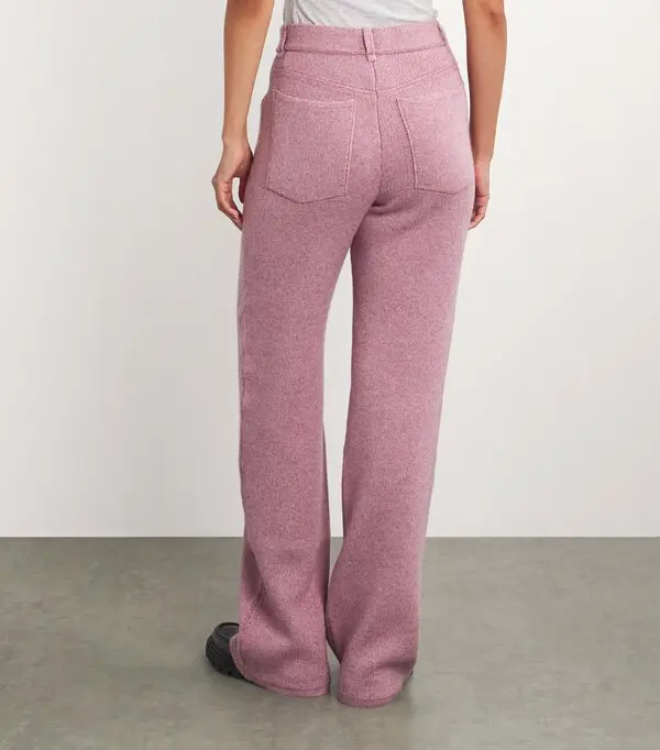 BARRIE Cashmere-cotton Trousers