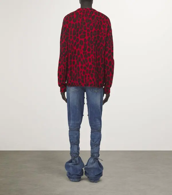 Alexander McQueen 豹柄ニット 最新ファッション - Alexander McQueen