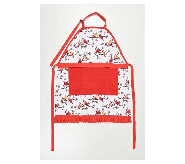 TEMP-TATIONS Special Edition Seasonal Apron W/ Removable Towel - One-color