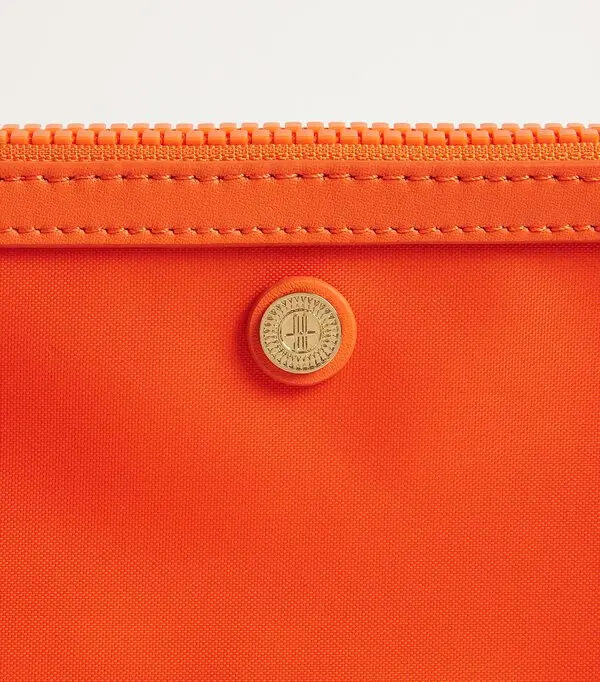 Harrods Small Nylon Wash Bag - Orange