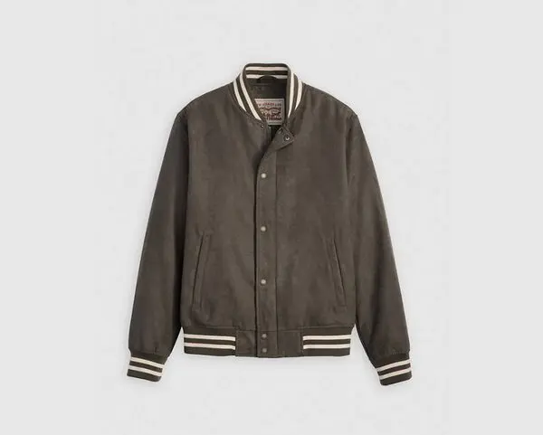 LEVI'S Faux Suede Varsity Jacket