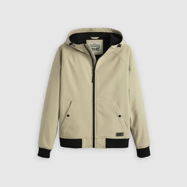 LEVI'S Softshell Hoodie Bomber Jacket - Seneca Rock