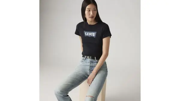 LEVI'S Graphic Essential Sporty T-shirt - Caviar
