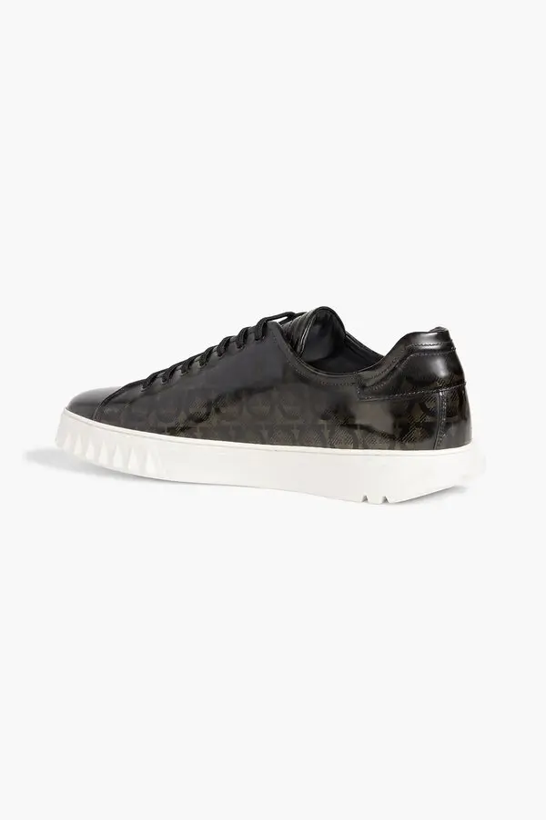 FERRAGAMO Cube Logo-print Sneakers