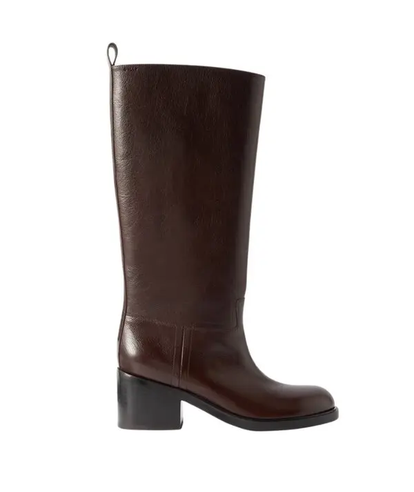 Bally Grena Leather Knee Boots