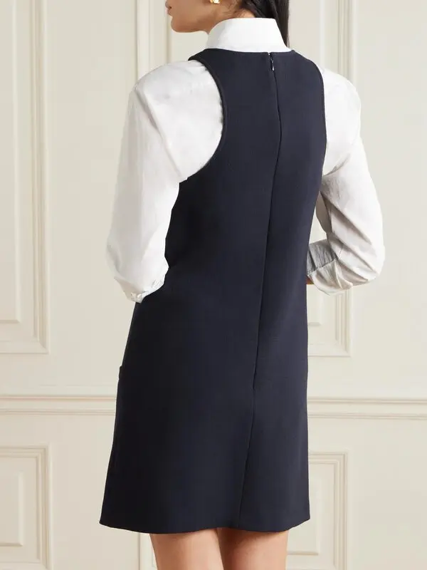 Bally Wool-tweed Mini Shift Dress