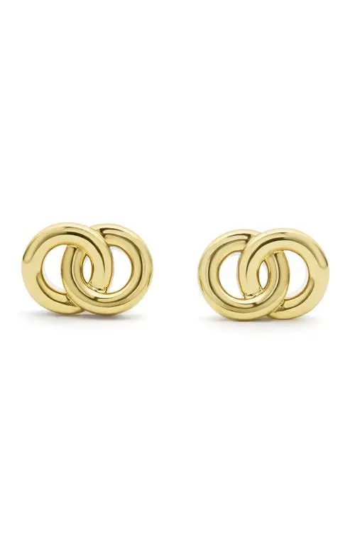 Lagos Interlocking Circle Stud Earrings