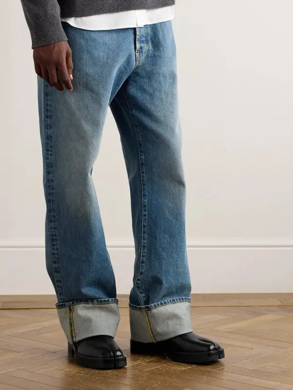 MAISON MARGIELA Tabi Split-toe Leather Derby Shoes