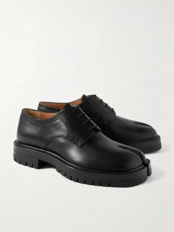 MAISON MARGIELA Tabi Split-toe Leather Derby Shoes