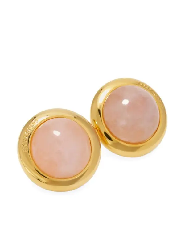FERRAGAMO Stone Stud Earrings