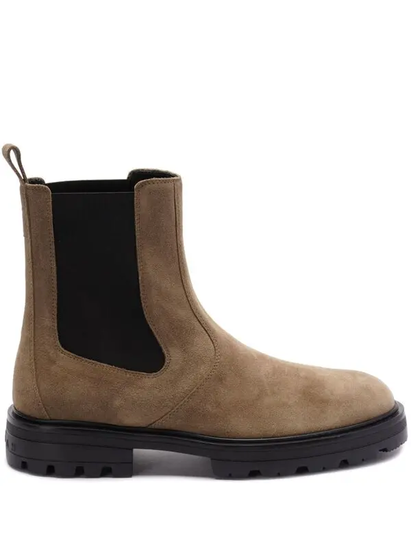 Hogan H673 Chelsea Ankle Boots - Brown