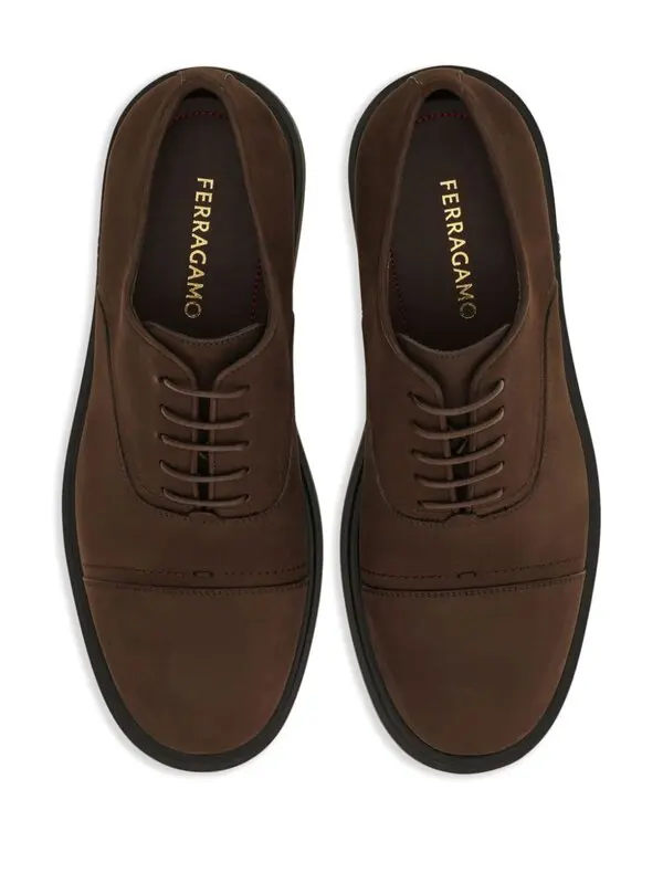FERRAGAMO Cap-toe Oxford Shoes