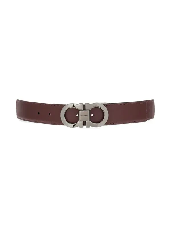 FERRAGAMO Gancini Reversible Leather Belt