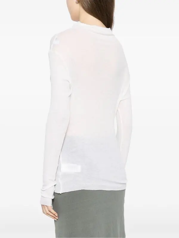 JAMES PERSE Long-sleeve Ribbed Sweater - Neutrals