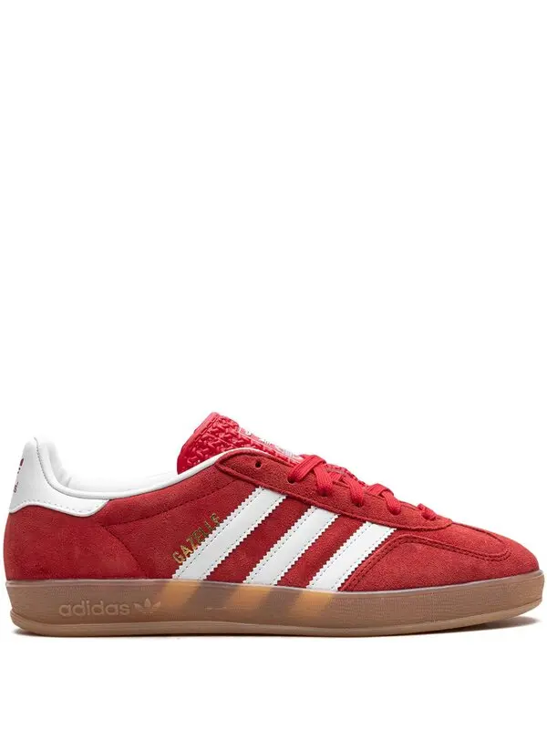 Adidas Gazelle Suede Sneakers - Red