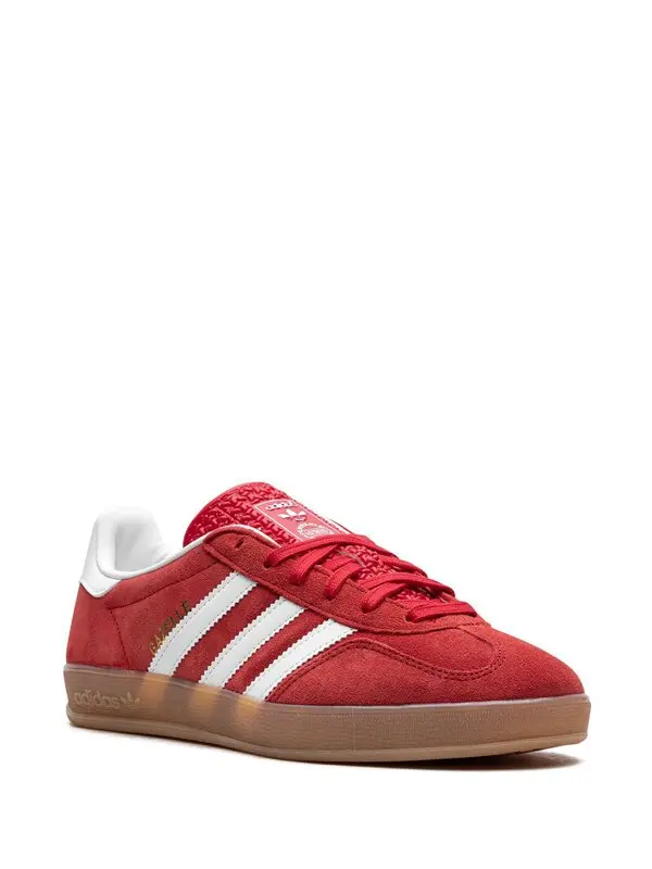 Adidas Gazelle Suede Sneakers - Red