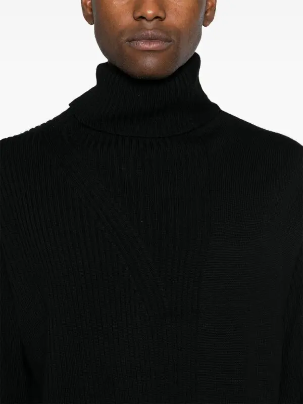 Yohji Yamamoto Ribbed Knit Sweater